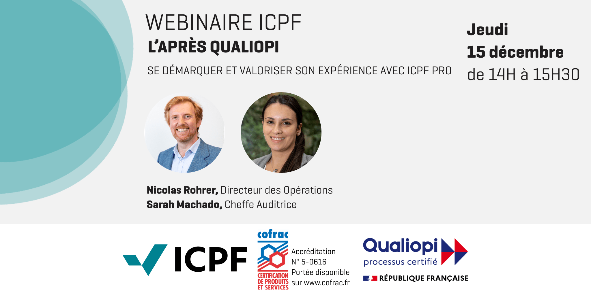 La certification ICPF PRO